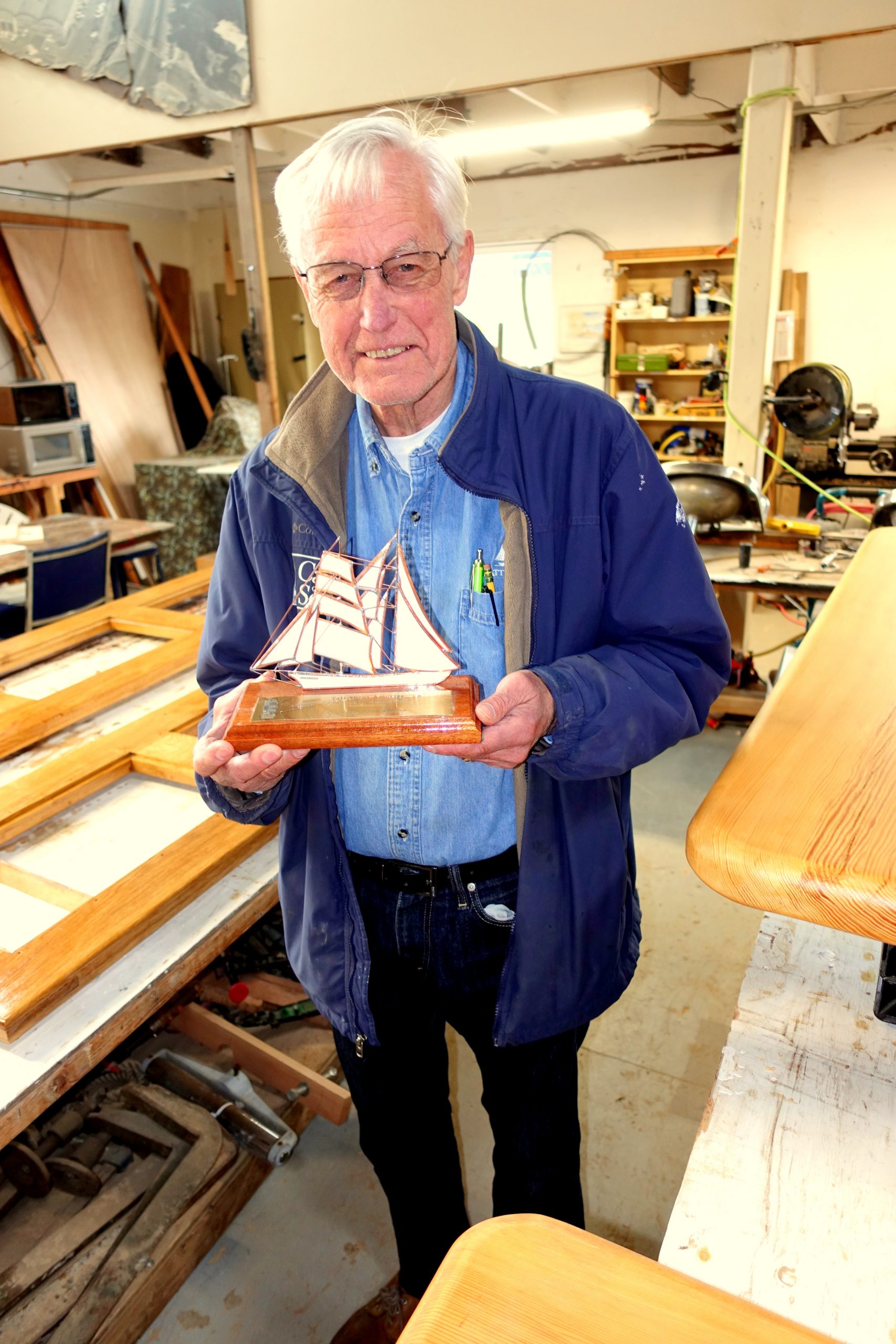 Alan Olson Wins Tall Ship Award - Latitude38