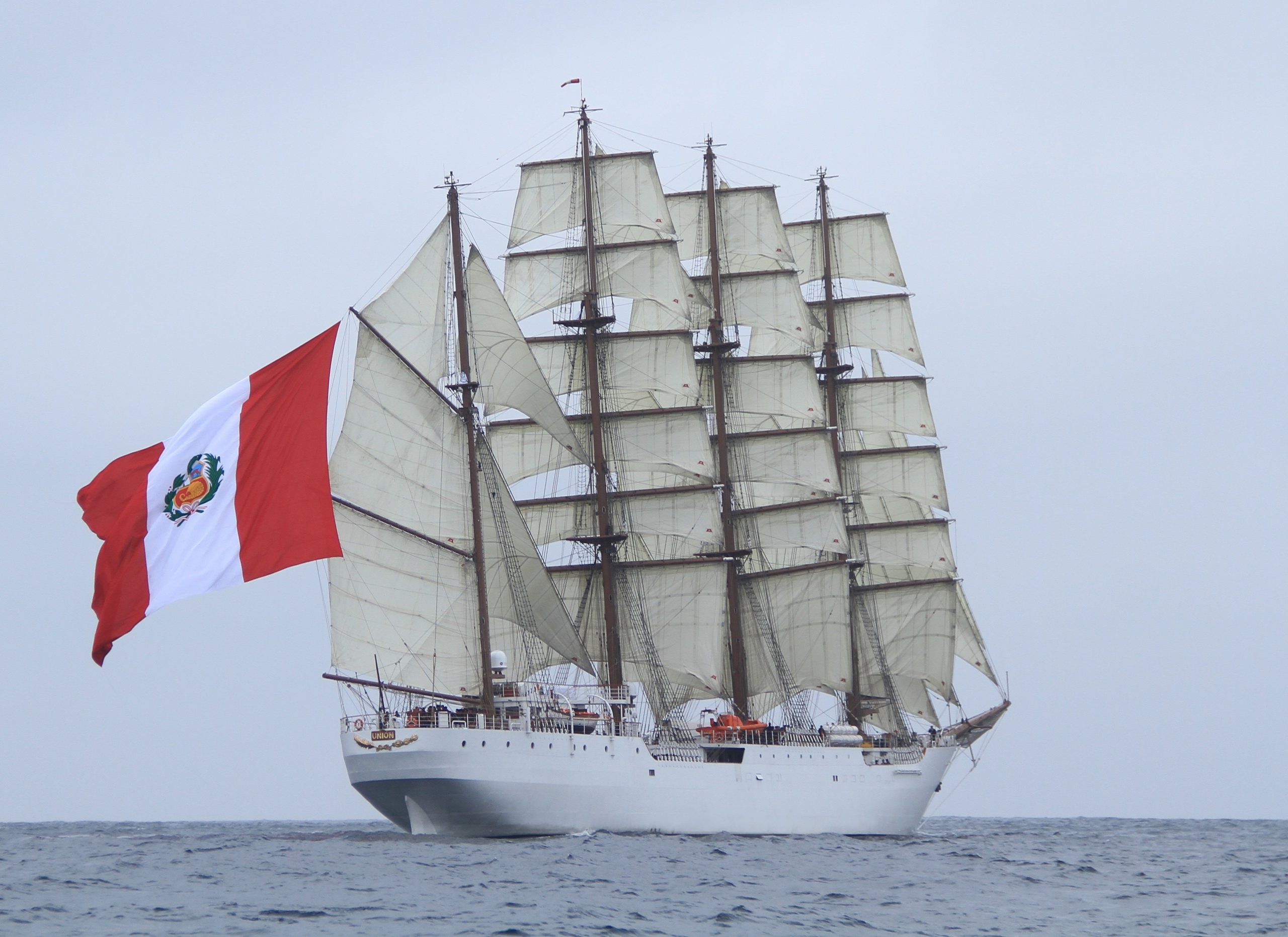 Peruvian Tall Ship 'Union' Headed for the Bay - Latitude38