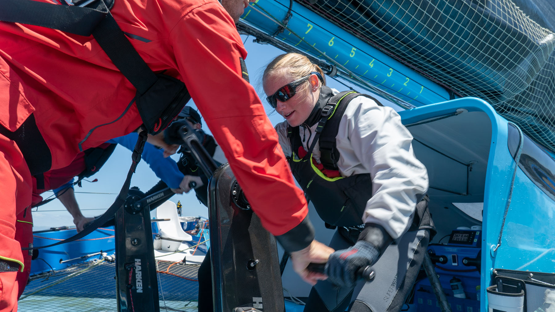 70-ft Trimarans Fly South - Latitude38