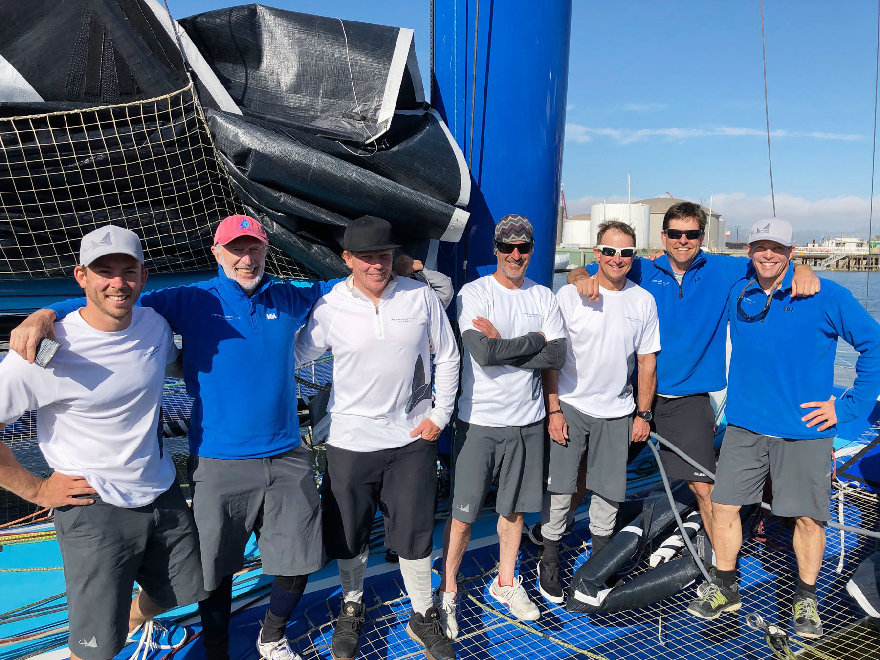 70-ft Trimarans Fly South - Latitude38