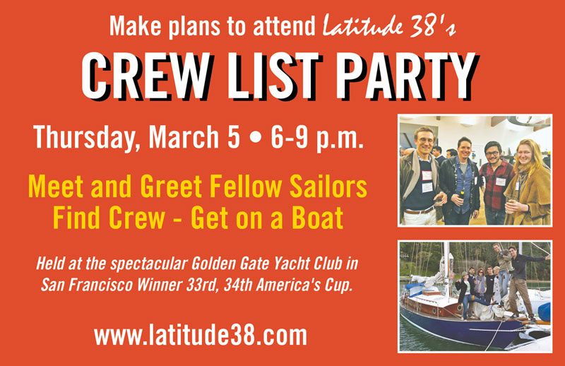 Make Plans to Attend Our Spring Crew Party - Latitude38