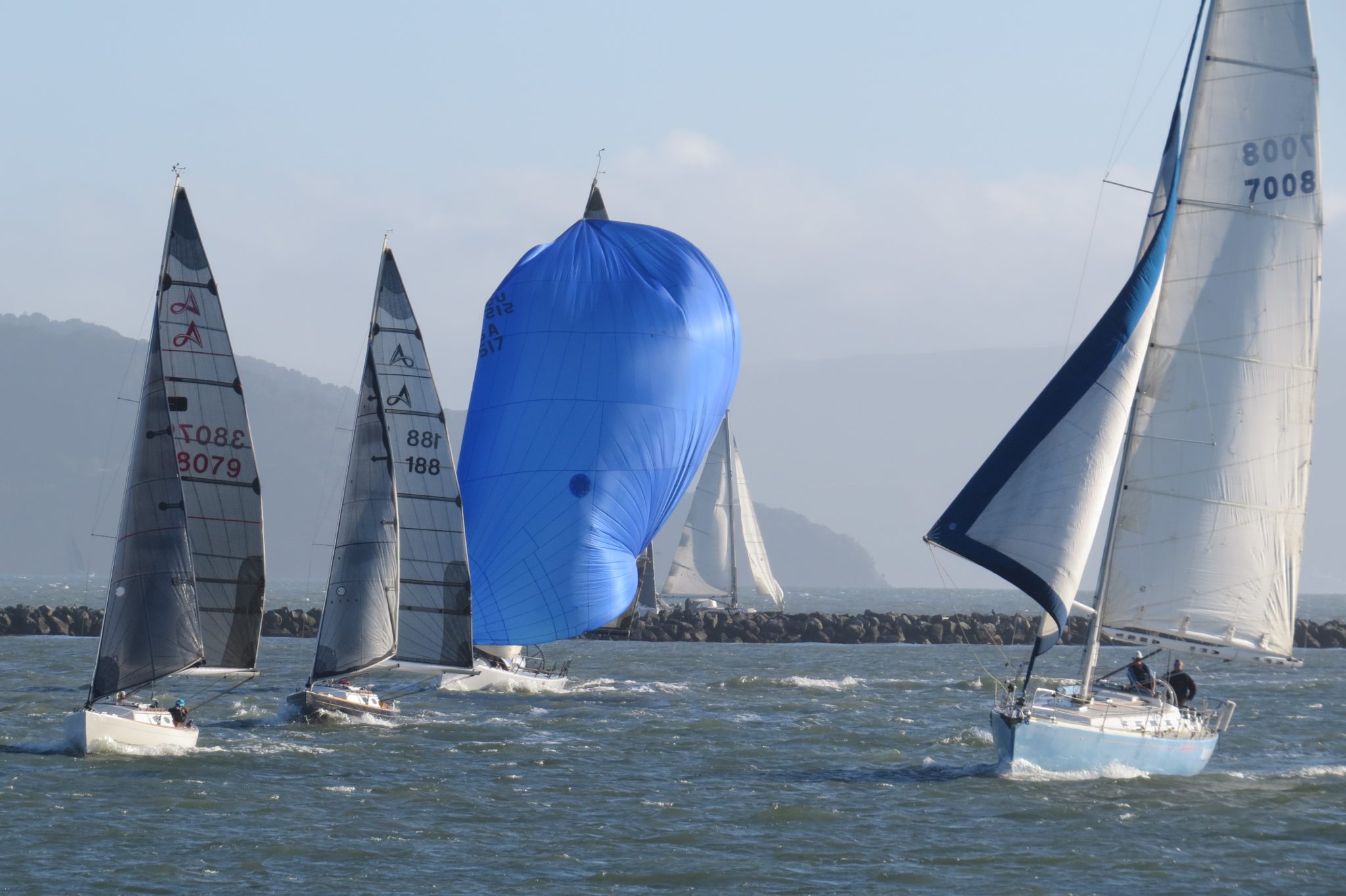 A Bird's-Eye View of Wednesday Beer Can Racing