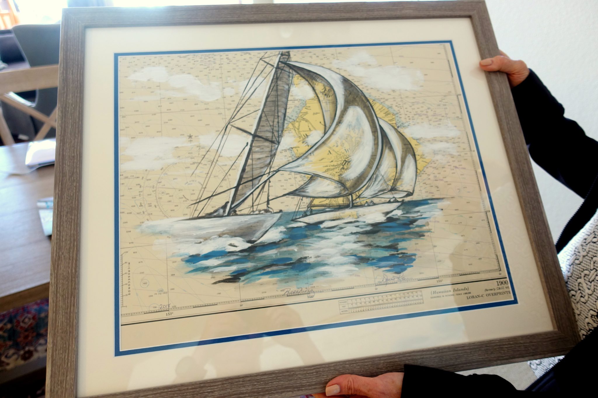 Old Nautical Charts Become Works of Art