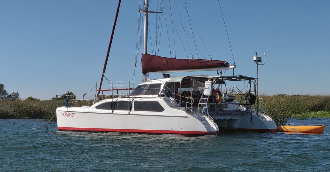 Catamaran Hokahey and Her Crew Come to the Rescue