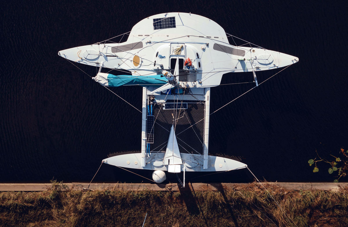 Ryan Finn to Sail a Proa Solo NonStop from New York to San Francisco