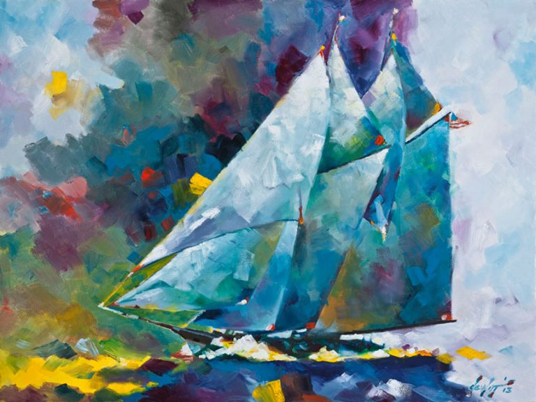 Jim DeWitt, Prolific and Talented Sailing Artist