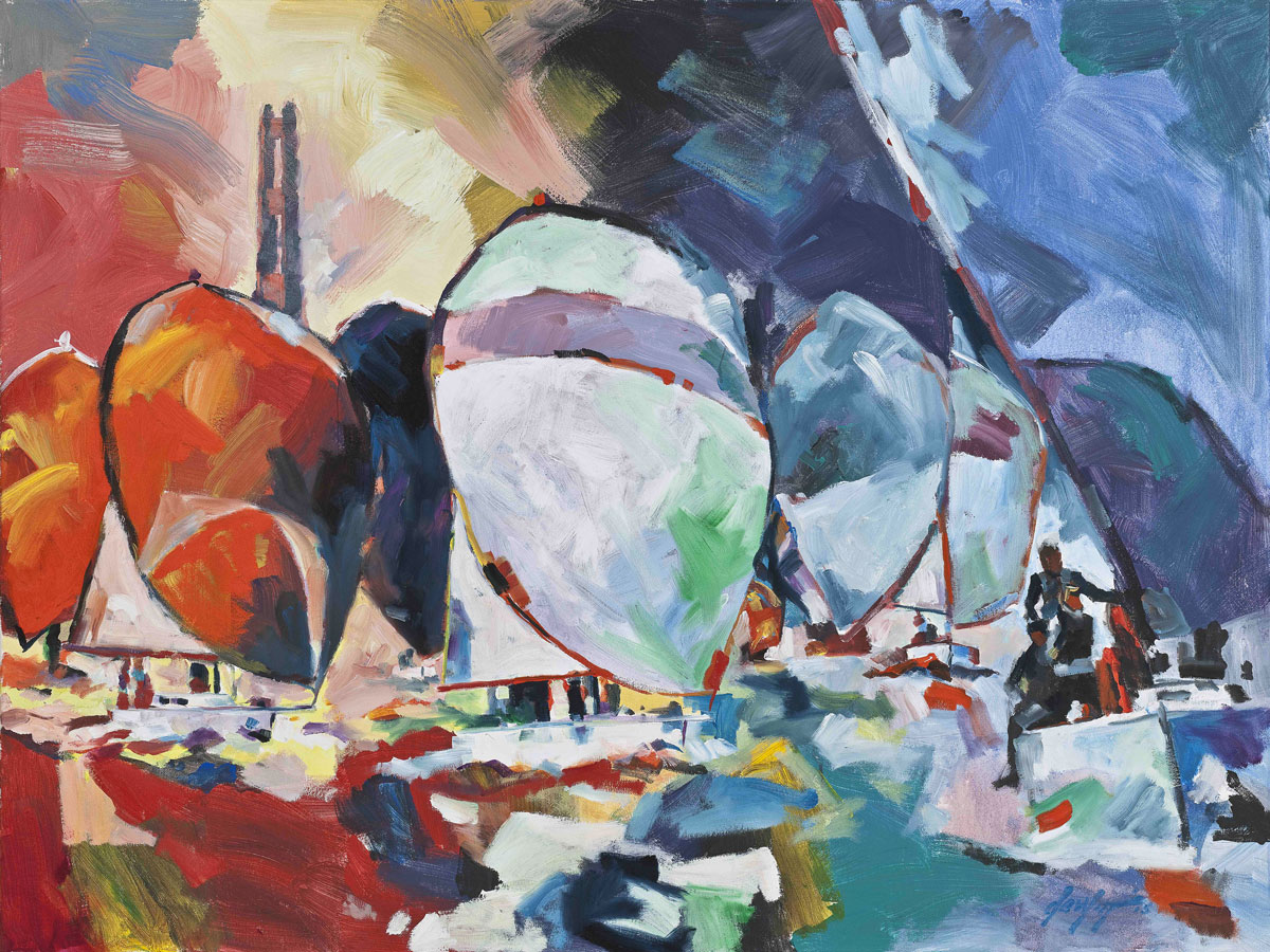 Jim DeWitt, Prolific and Talented Sailing Artist