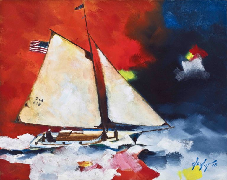 Jim DeWitt, Prolific and Talented Sailing Artist