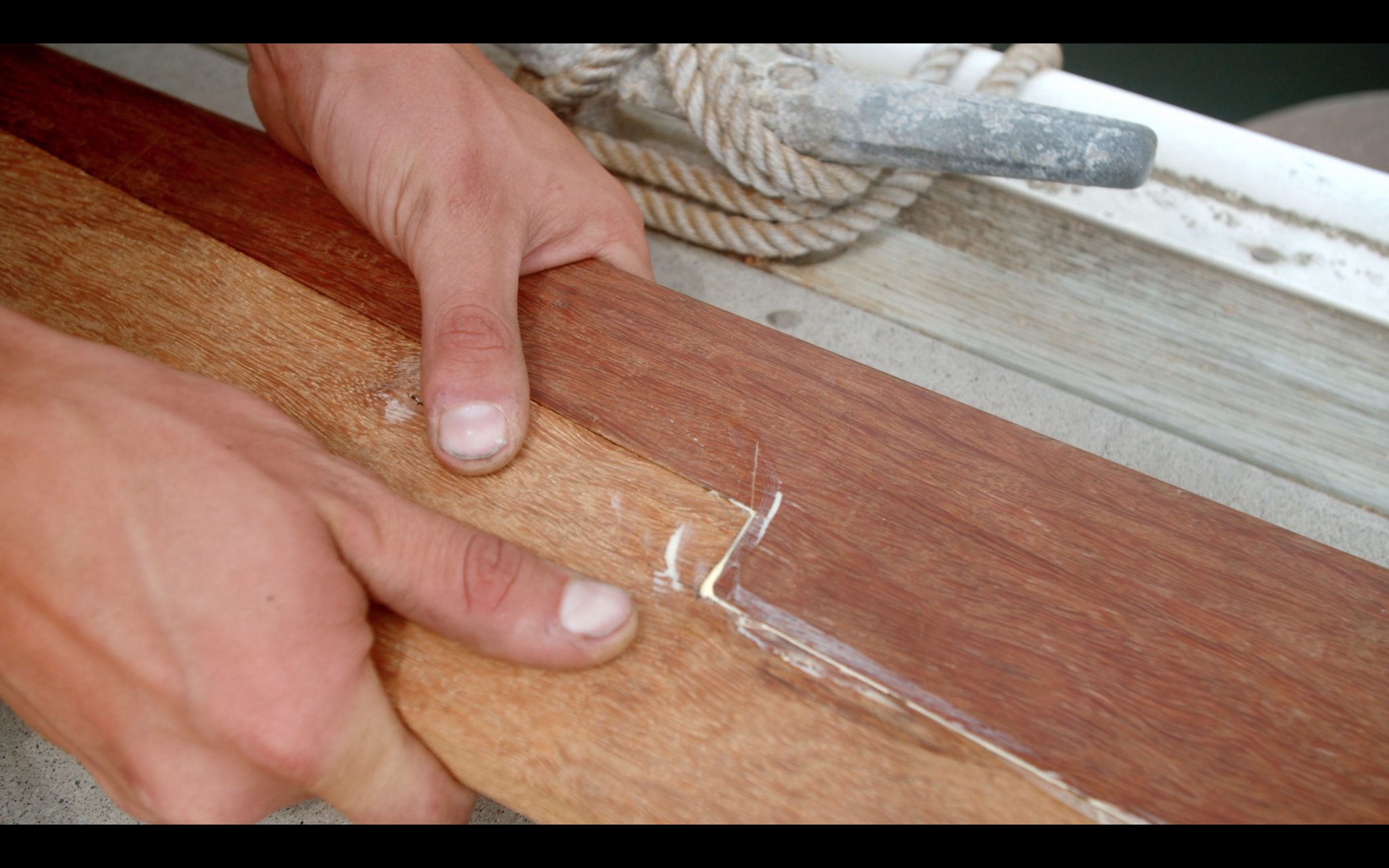 Marissa and Chris Swap their Toe Rail for a Bulwark