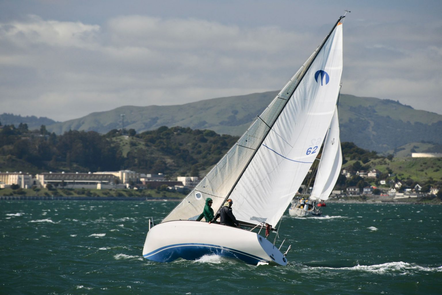 Saturday: A Brisk Day of Sailing on San Francisco Bay