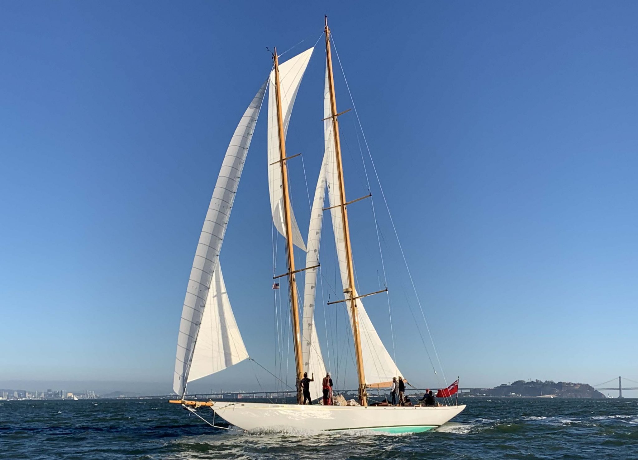 Classic Schooner Viveka Continues to Turn Heads in Europe