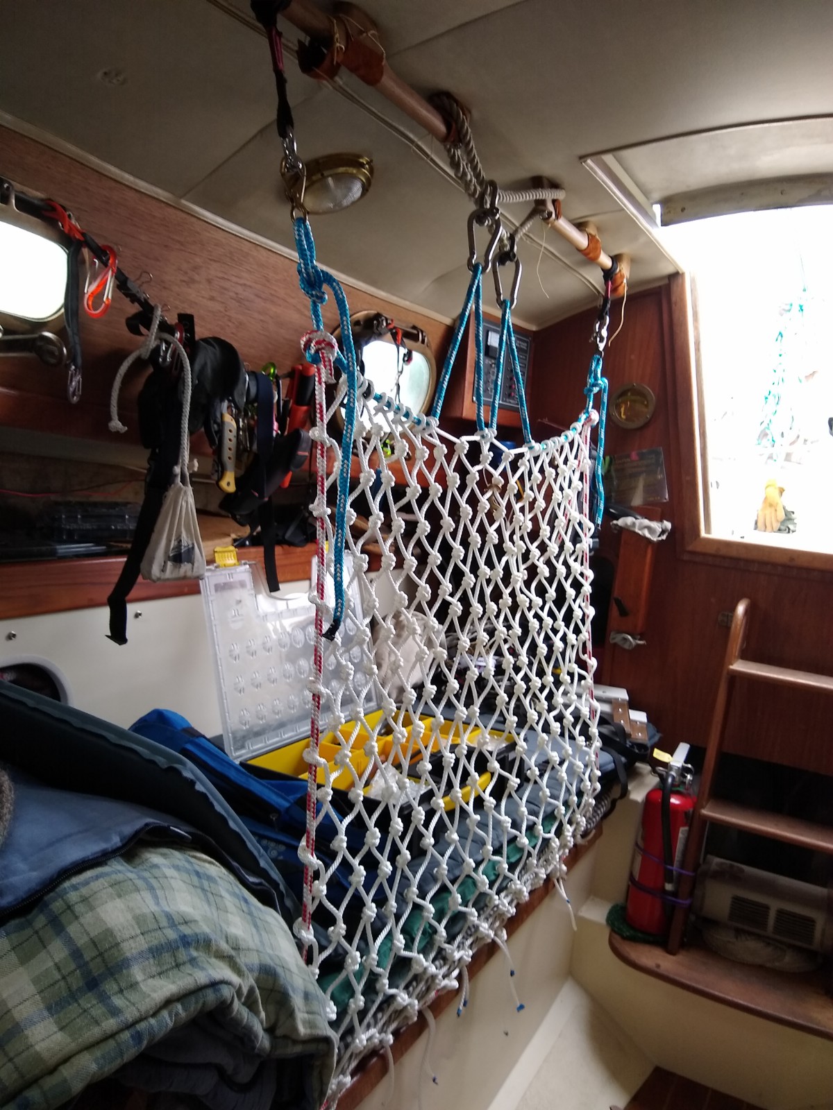 The Resourceful Sailor Weaves a Lee Net