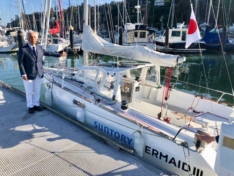 Kenichi Horie Will Depart Under the Golden Gate on Saturday