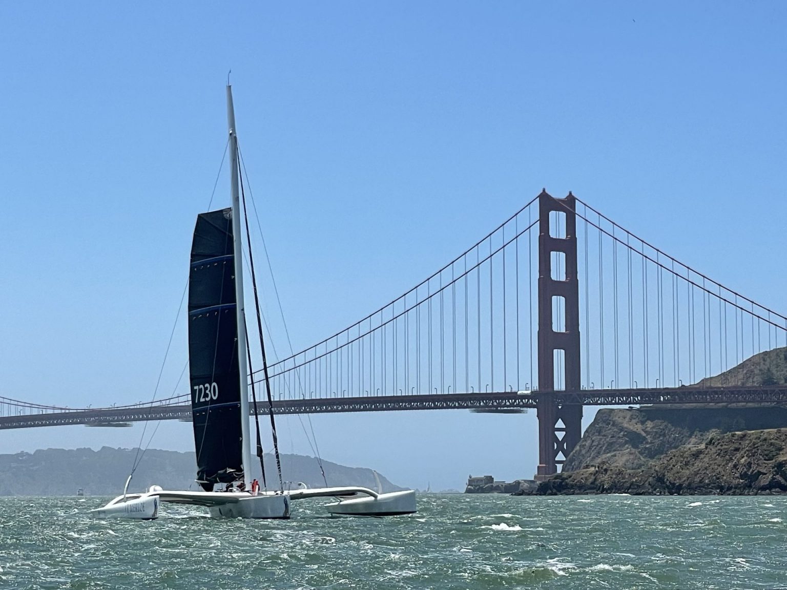 ORMA 60 'Mighty Merloe' Visits San Francisco Bay