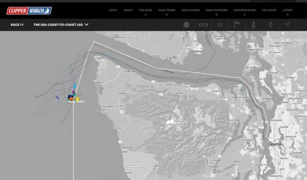 The Clipper Round-the-World Race to Sail Past San Francisco