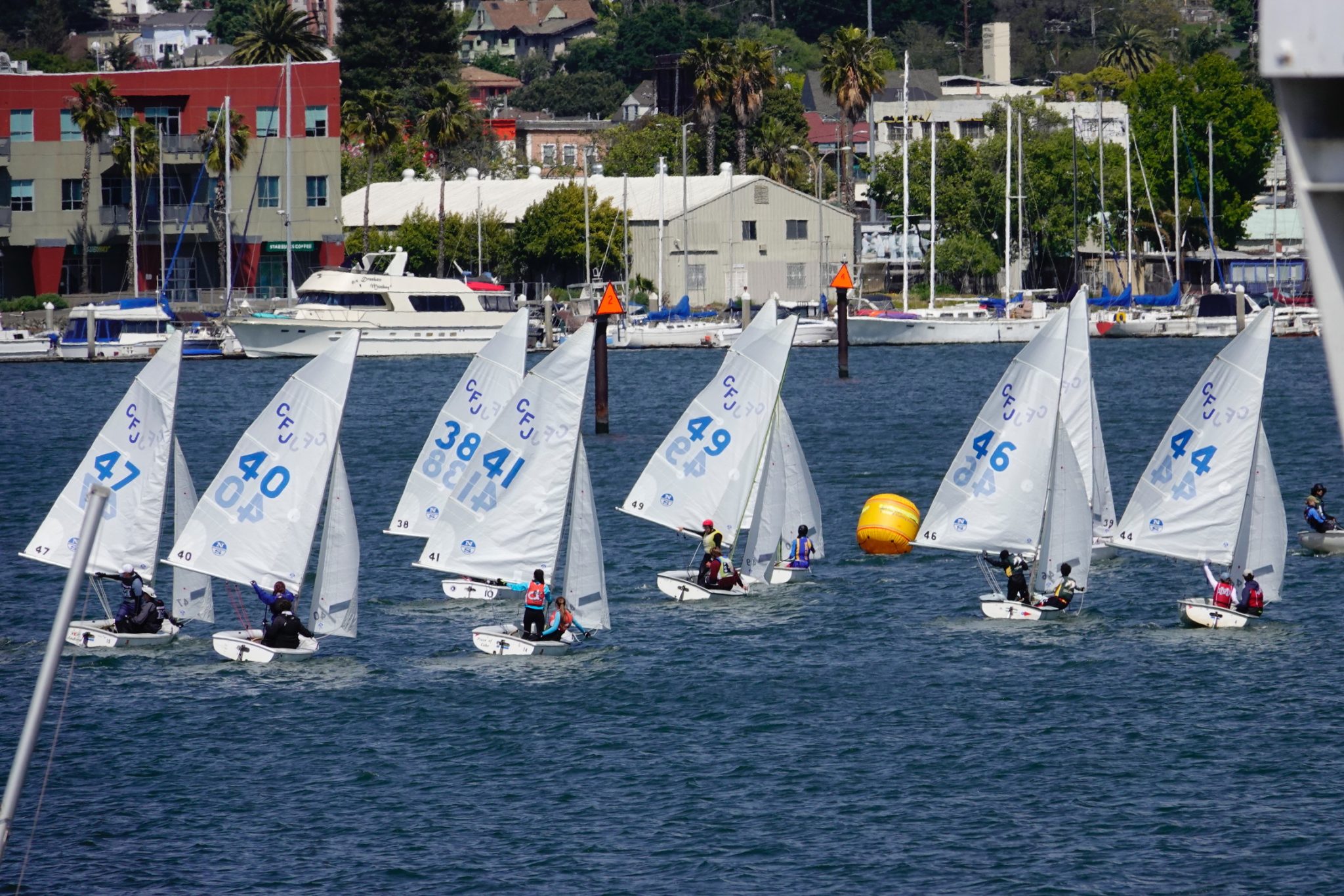 Silver Pacific Coast Championship Sailed in Picturesque Conditions