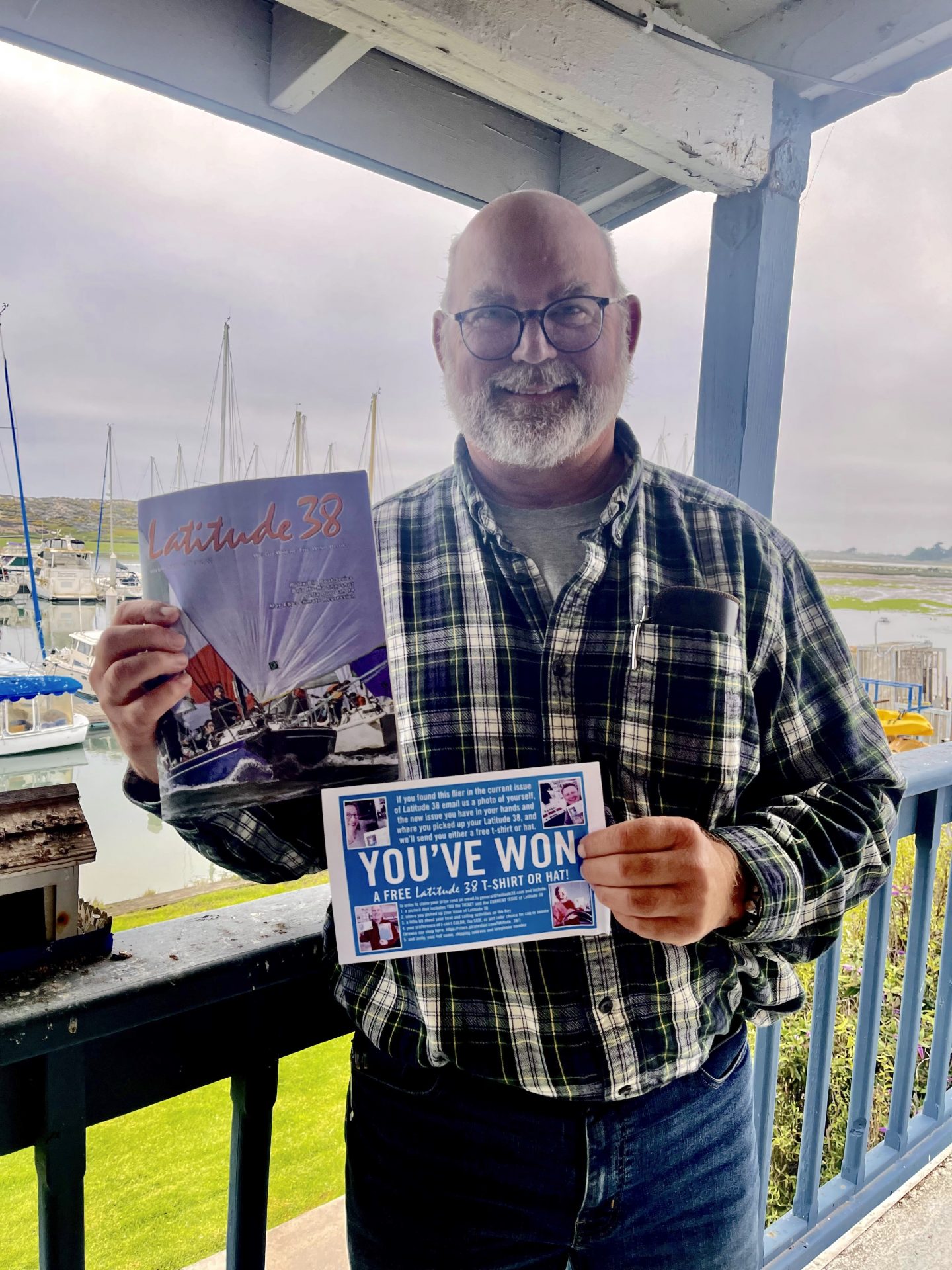 Brian Finds Golden Ticket and Wins Latitude 38 Hat - Latitude38