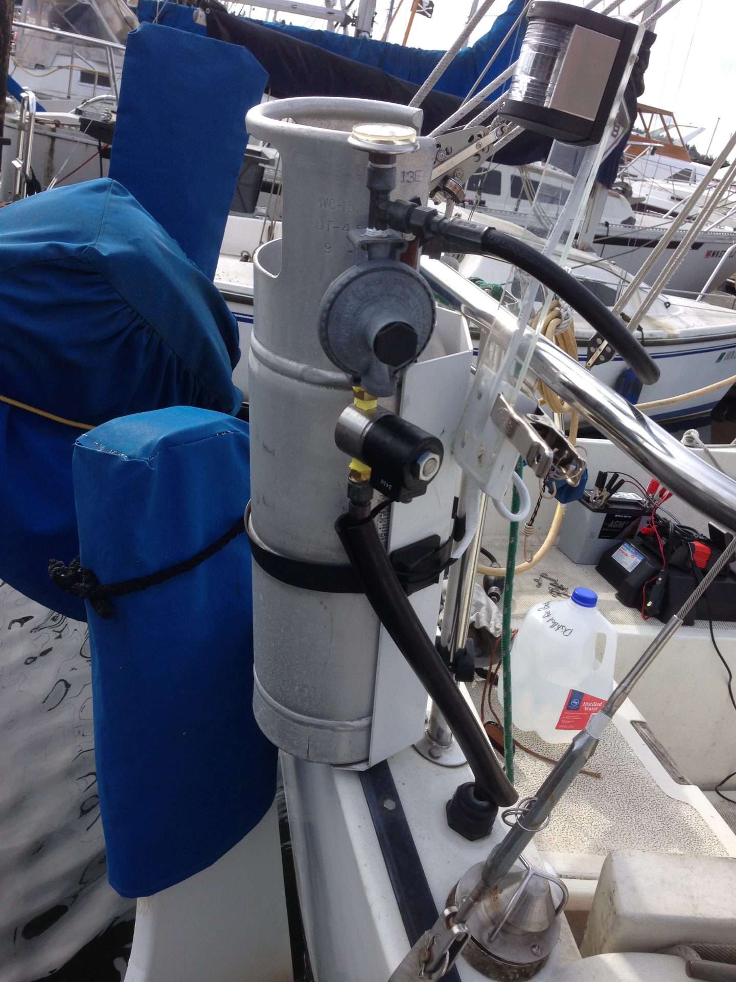 The Resourceful Sailor Explores Adding an Additional Propane Tank to a ...