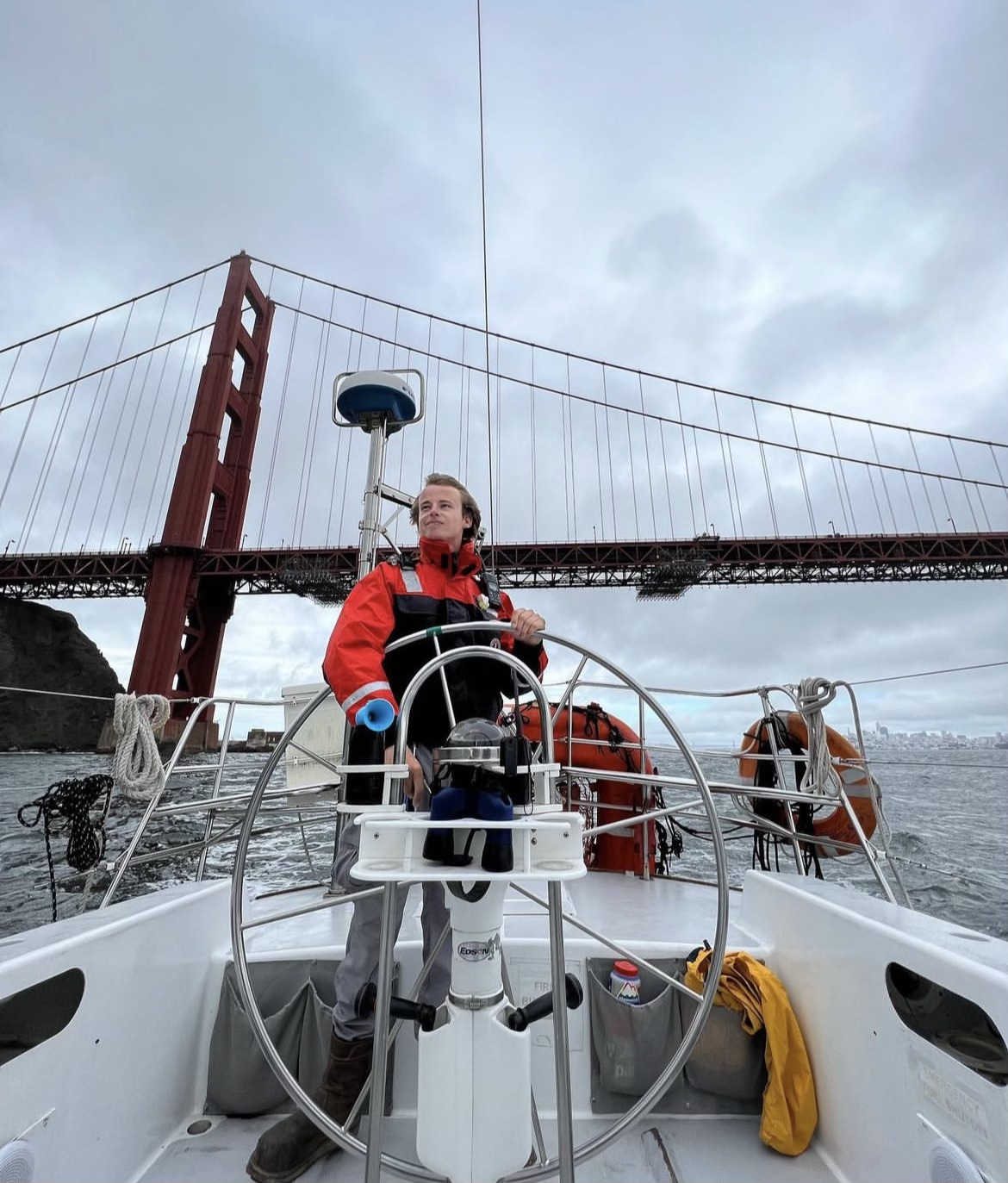 Delta Meets Bay as Cal Maritime Academy Grad. Sails the Gap