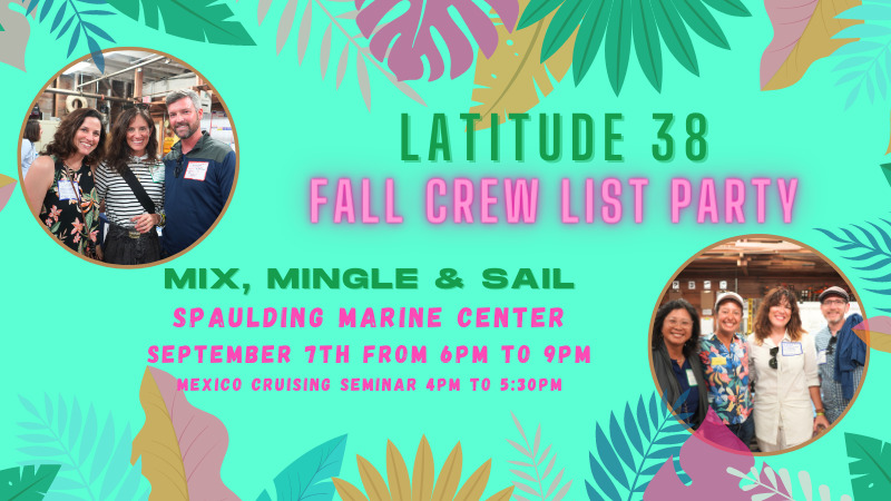 Call of the Sea Crew Party With Latitude 38