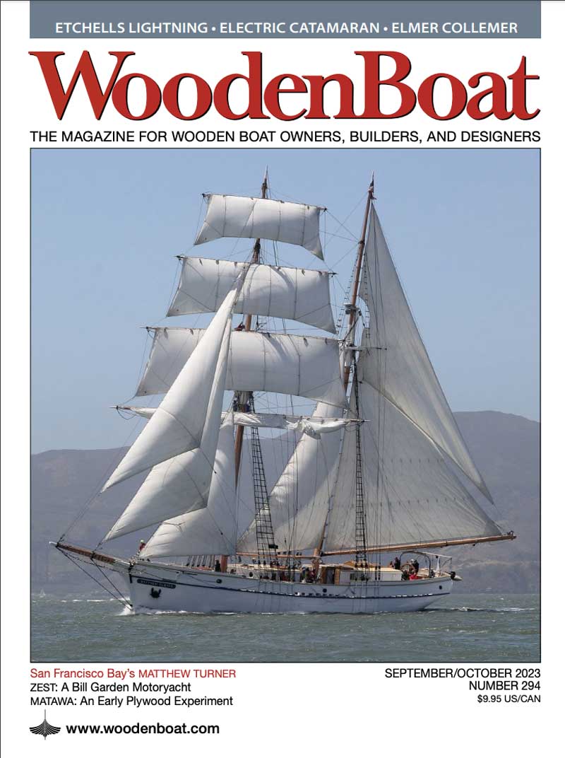 Brigantine 'Matthew Turner' Featured in 'WoodenBoat' Magazine