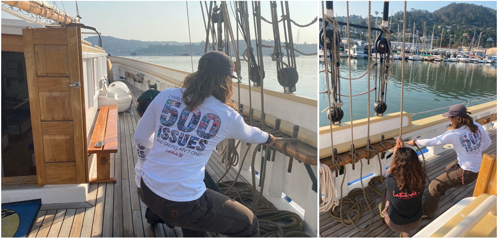 Call of the Sea Crew Party With Latitude 38