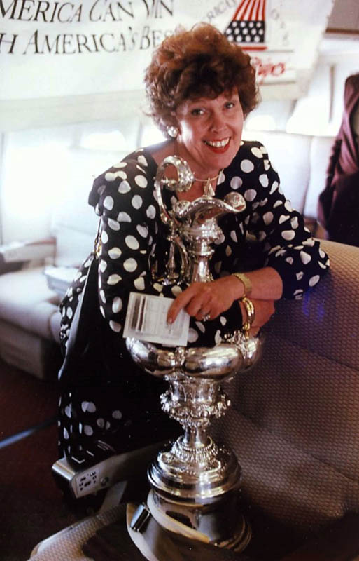 America's Cup Patron and Hall of Famer Lucy Jewett Passes - Latitude38