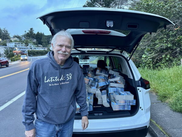 'Latitude 38' Welcomes Aboard Tony English as East Bay Delivery Driver