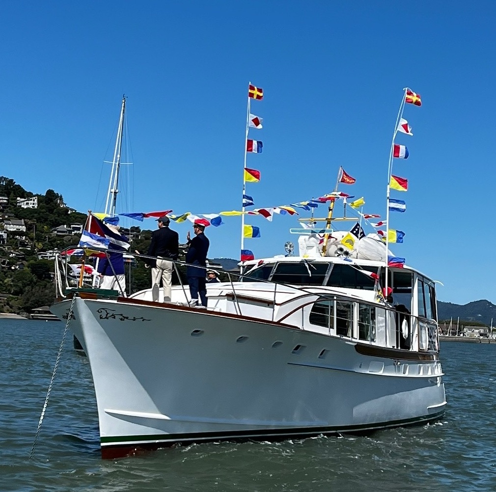 Boats and Crews Dress Up for Opening Day on the Bay