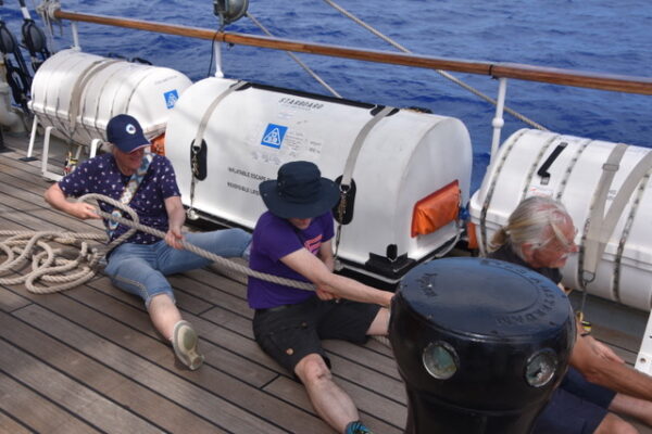 Bay Area Sailor Pat Broderick Is Sailing Aboard Stad Amsterdam
