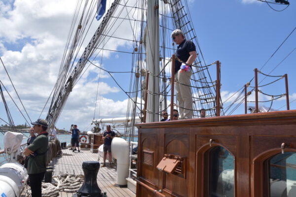 Bay Area Sailor Pat Broderick Is Sailing Aboard Stad Amsterdam