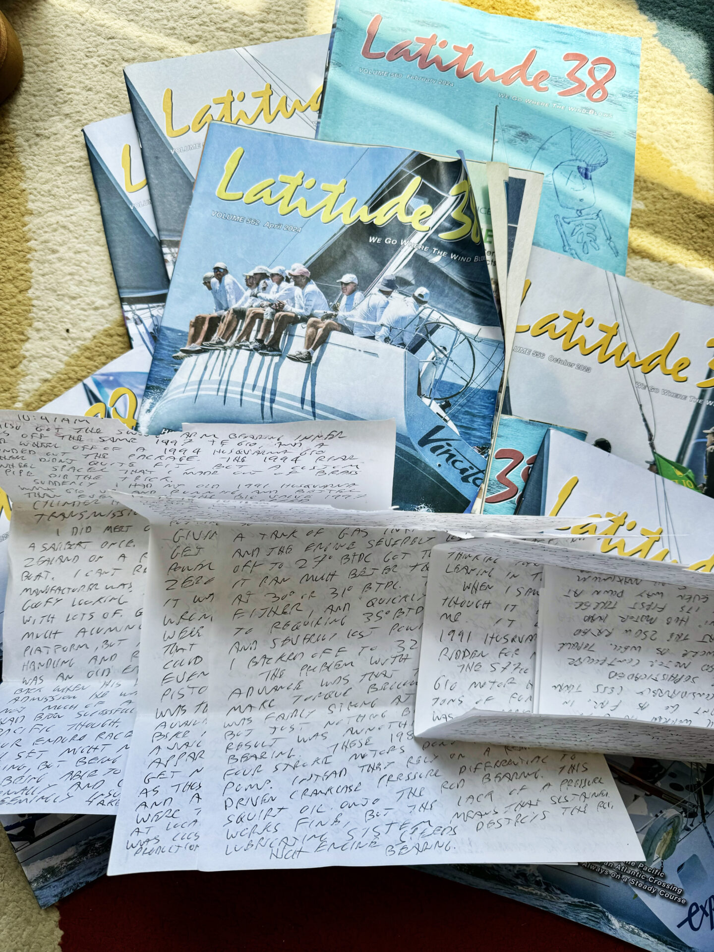 We Are in Short Supply of Latitude 38 Letters, and We Need Your Help!