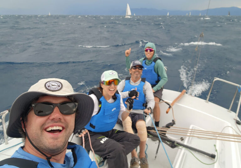 Tempest-Tossed Trans-Tahoe and Santa Cruz 27 Nationals