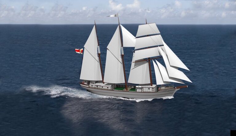 Costa Rican Wooden Cargo Ship Takes Shape on Pacific Coast