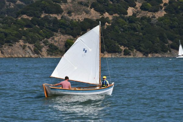 Phil Mills Sails His Arch Davis Design Dinghy Home