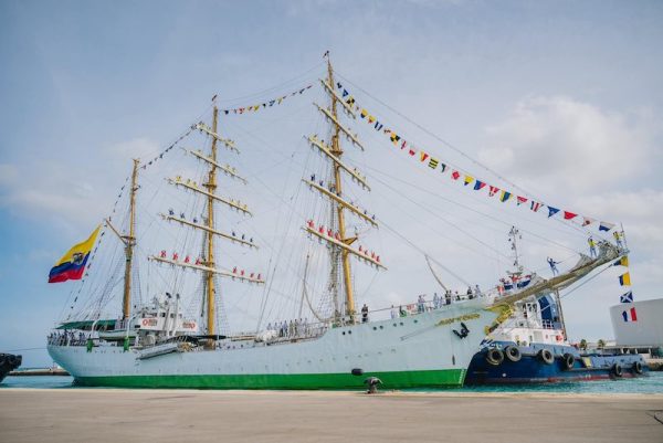 Colombian Tall Ship ARC 'Gloria' Due Thursday, October 9