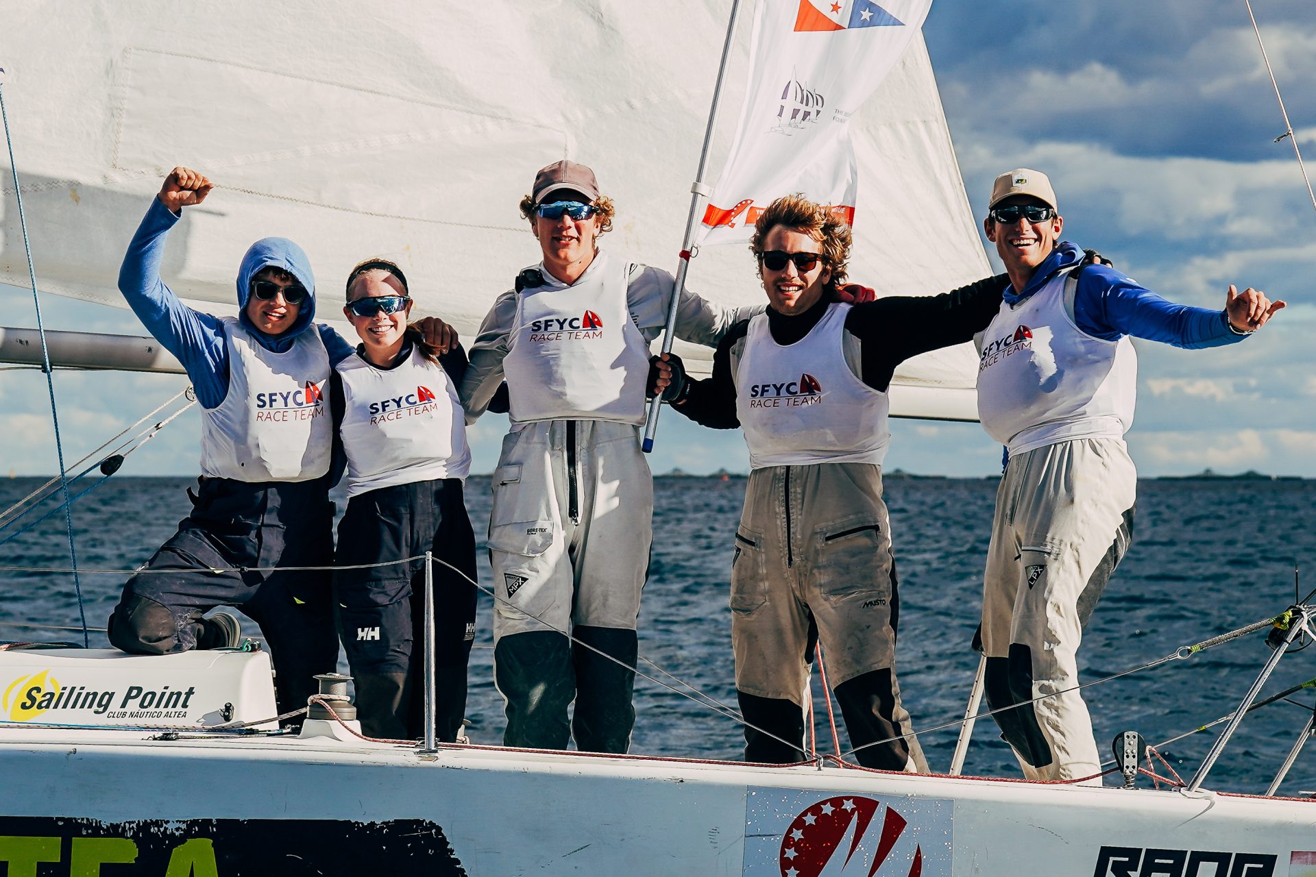 SFYC Takes Second at Youth Sailing Champions League